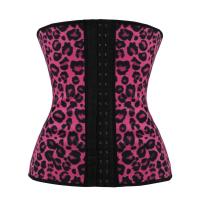 China 9 Steel Bones SGS Latex Gym Waist Trainer Lycra Slimming Cincher for sale