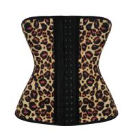China 9 Steel Bones SGS Latex Gym Waist Trainer Lycra Slimming Cincher for sale