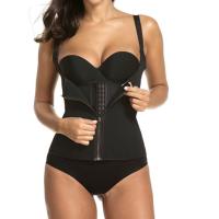 China Adjustable OEM Zipper Waist Trainer Corset Neoprene Ultra Sweat for sale