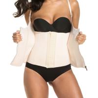 China Adjustable OEM Zipper Waist Trainer Corset Neoprene Ultra Sweat for sale
