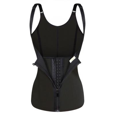 China Adjustable OEM Zipper Waist Trainer Corset Neoprene Ultra Sweat for sale