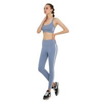 China 87% Nylon 13% Spandex Women Sportswear Sets Quick Drying Yoga Outfit for sale