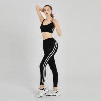 China 87% Nylon 13% Spandex Women Sportswear Sets Quick Drying Yoga Outfit for sale