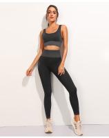 China Seamless Tolerance 2cm Women Sportswear Sets Exercise Gym Clothes for sale