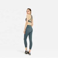 China 2 Piece Seamless SGS Women Sportswear Sets Yoga Bra And Legging for sale