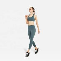 China 2 Piece Seamless SGS Women Sportswear Sets Yoga Bra And Legging for sale