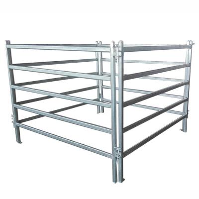China Height 1.6m Galvanized Cattle Livestock Panels Easy Assembly Farm Metal Fence for sale