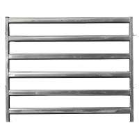 China Light Grey Galvanized Farm Cattle Panel Fence Resists Corrosion Cattle Livestock Panels for sale