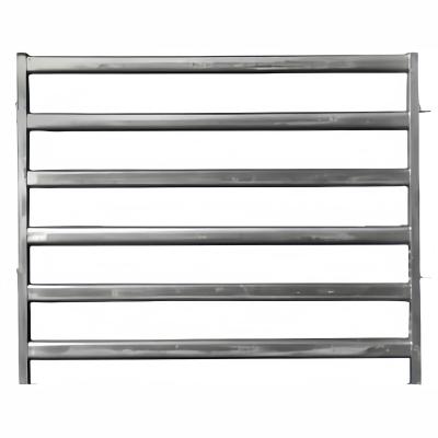 China Light Grey Galvanized Farm Cattle Panel Fence Resists Corrosion Cattle Livestock Panels for sale