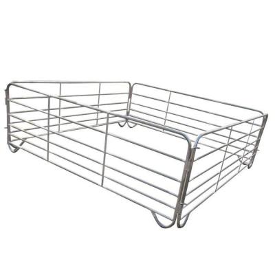 China 1.6m1.7m1.8m height Galvanized Steel Cattle Panel Fence Customized for sale