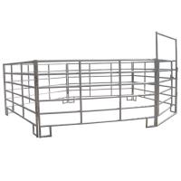 China Heat Treated Galvanized Livestock Fence Panels Steel Cattle Panel for sale
