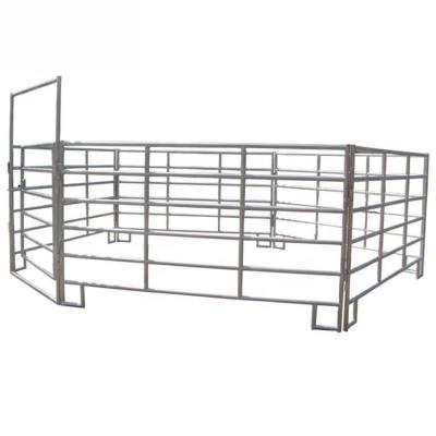China 1.0mm Thickness Horse Panel Fence Low Carbon Iron Wire Round Tube Fence for sale