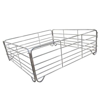 China Durable Galvanized Metal Round Pen Fence Panels For Horse Corral Easily Assembled for sale