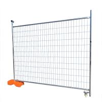 China 2.1x3.3m Temporary Chain Link Fence Freestanding Moveable Fence Panels for sale