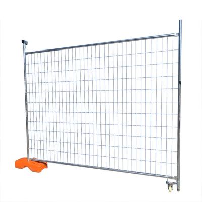 China 2.1x3.3m Temporary Chain Link Fence Freestanding Moveable Fence Panels for sale