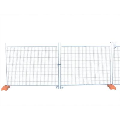 China 50x50mm 60x60mm Mesh Temporary Fencing Panels Construction Site Fence Panels for sale