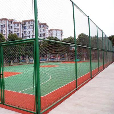 China Galvanized PVC Coated Chain Link Fence Panels 2.0mm 2.5mm Thickness for sale