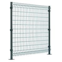 China Pvc Coated Galvanized Weld Wire Fence 10guage Square Hole Shape for sale
