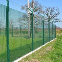 China Residential 358 Anti Climb Fence Green 358 High Security Fence for sale