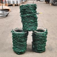 China 1320ft Galvanized Barbed Wire 15 Gauge Razor Barbed Wire 800m for sale