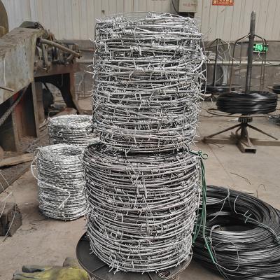 China Agricultural Barbed Wire 500m Twist Single Farm 2mm Prison Razor Wire for sale