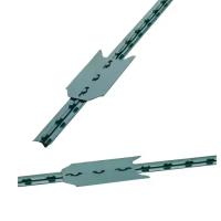 China Customized Green Metal Fence Post 0.12mm-1.5mm Thickness Metal Fence T Post for sale