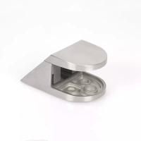 China Stainless Steel 304 Lost Wax Casting 90 Degree Glass Clip for sale
