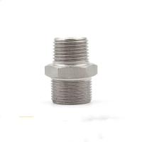 China Lost Wax Casting Stainless Steel Pipe Fitting Connectors for sale