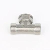 China Stainless Steel Lost Wax Casting Pipe Fitting Connectors for sale