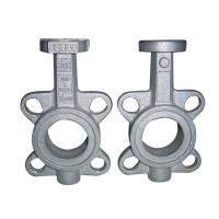China Water Butterfly Valve Body Parts Investment Casting for sale