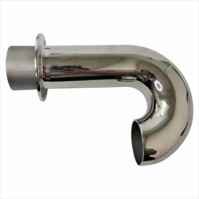China Marine Hardware Boat Yacht Parts 316 Stainless Steel Goose Neck Pipe for sale