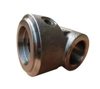 China Lost Wax Casting Carbon Steel Casting Hydraulic Cylinder Joint for sale