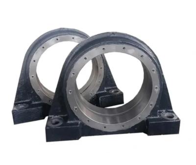 China Industrial Euipment Parts Large Cast Steel Pillow Block Bearing Castings for sale