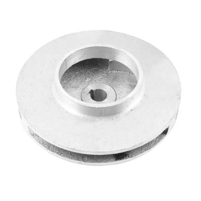 China Precision Casting Duplex Cast Iron Stainless Steel Enclosed Impeller For Pump Parts for sale