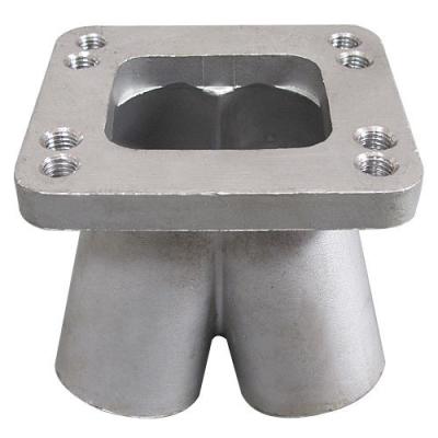 China 304 Stainless Steel Casting Spike Turbo Header Manifold Merge Collector T3 T4 for sale