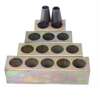 China Flat Prestressed Multi Strand Anchorage Block Anchor Head Wedge 1860Mpa for sale