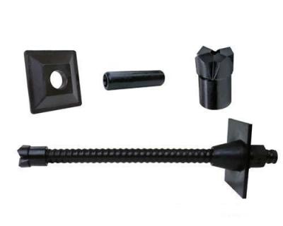 China Iron Steel Hollow Grouting Self Drilling Rock Anchor Bolt for Underground Mining for sale