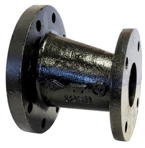 China Flange Cast Iron Pipe Fittings Double Flanged Concentric Reducer Taper for sale