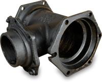 China AWWA C153 Cast Iron Pipe Fittings Mechanical Joint Pipe Fitting MJ x MJ Tees for sale