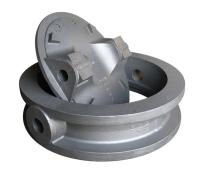 China Flanged Butterfly Valve Body Casting Double Sand Casting Iron QT450-10 for sale