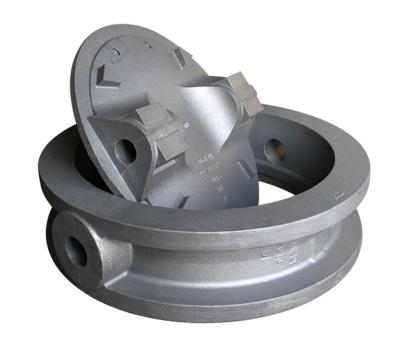 China Flanged Butterfly Valve Body Casting Double Sand Casting Iron QT450-10 for sale