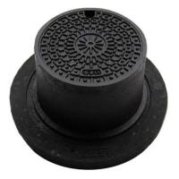 China Round Square Valve Body Casting Underground Surface Valve Box Water Meter Surface Box for sale