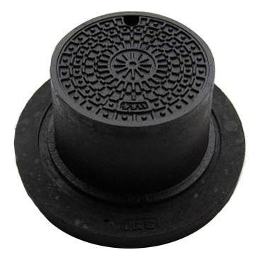 China Round Square Valve Body Casting Underground Surface Valve Box Water Meter Surface Box for sale
