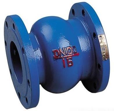 China Noise Elimination Valve Body Casting Flanged Silent Check Valve For Water Pump System for sale