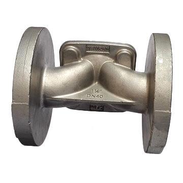 China Cast Steel  Alloy Steel Valve Parts Ball Valve Body Precision Investment Casting for sale