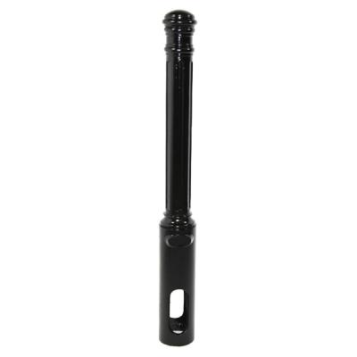 China Street Furniture Fixed Cast iron Cannon Bollards Sand Blasting Powder Coating for sale