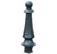 China Fixed Safety Cast Iron Bollards Street Safety Bollard Parking Traffic Barrier for sale