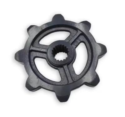 China Austempered Ductile Iron Parts Manufacturer Casting Process ADI Chain Wheel for sale