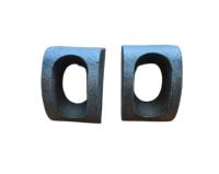 China Metal Foundry Ductile Cast Iron Sand Casting Parts Mining Hillside Washer for sale