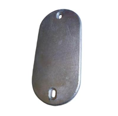 China Metal Foundry Custom Iron Sand Casting Telegraph Pole Treet Lamp Lampshade for sale